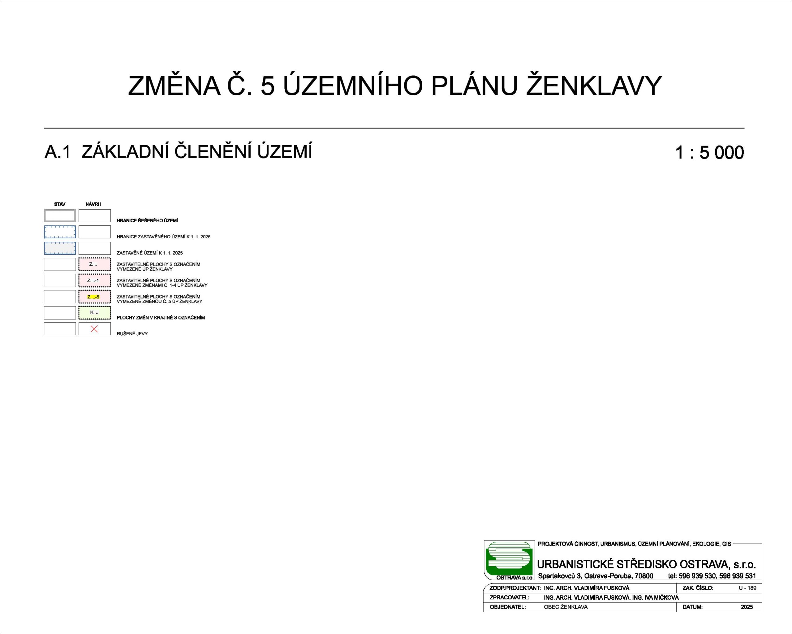 Odstávka elektrické energie + mapa | Obec Ženklava
